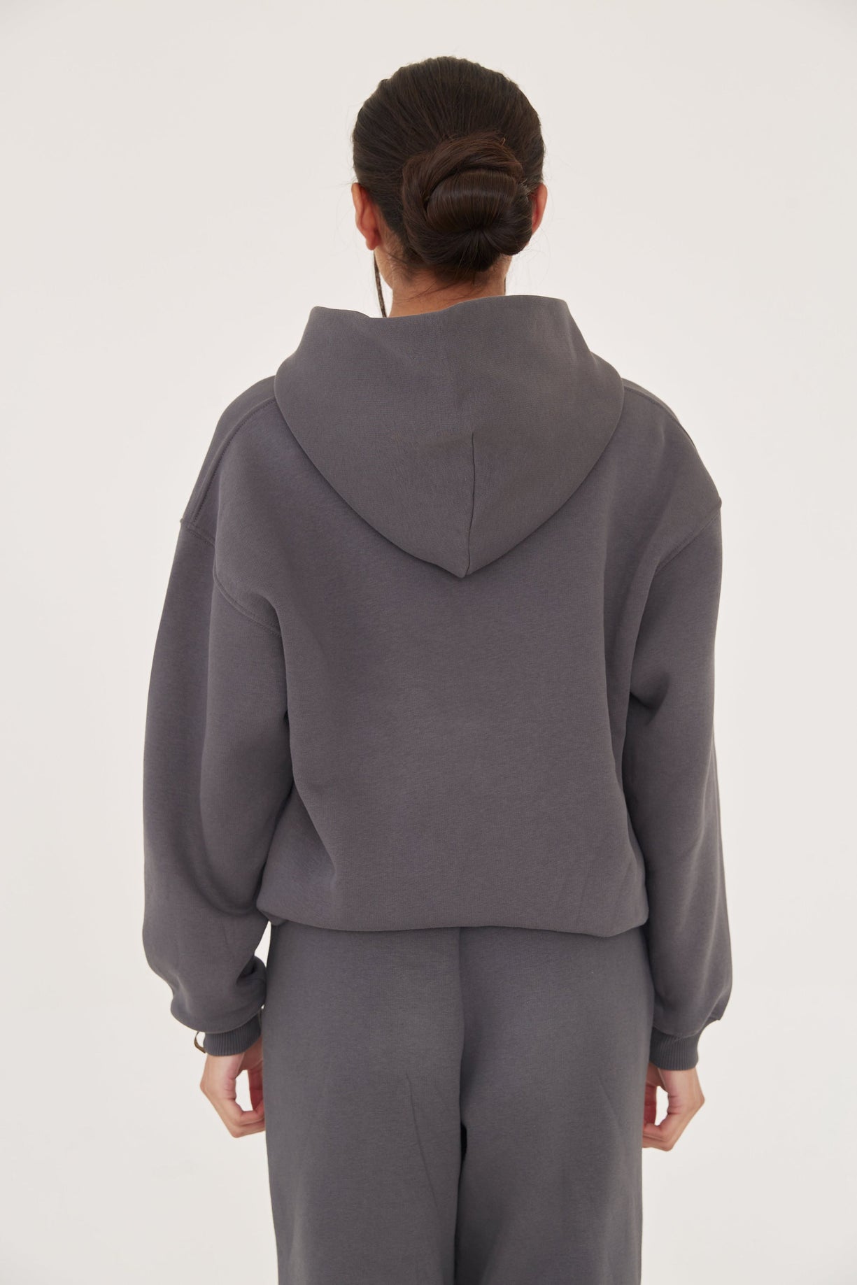 Oversized Hoodie - Dark Grey – Sa-Sa Studio